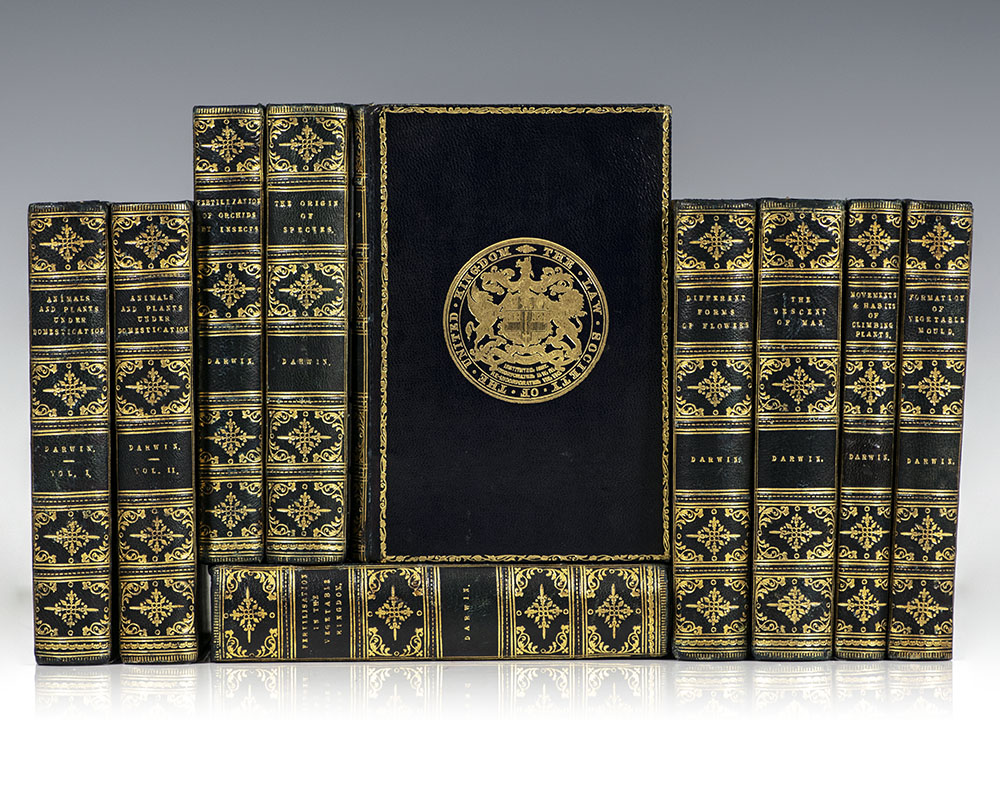 The Descent Of Man Charles Darwin First Edition Rare Book