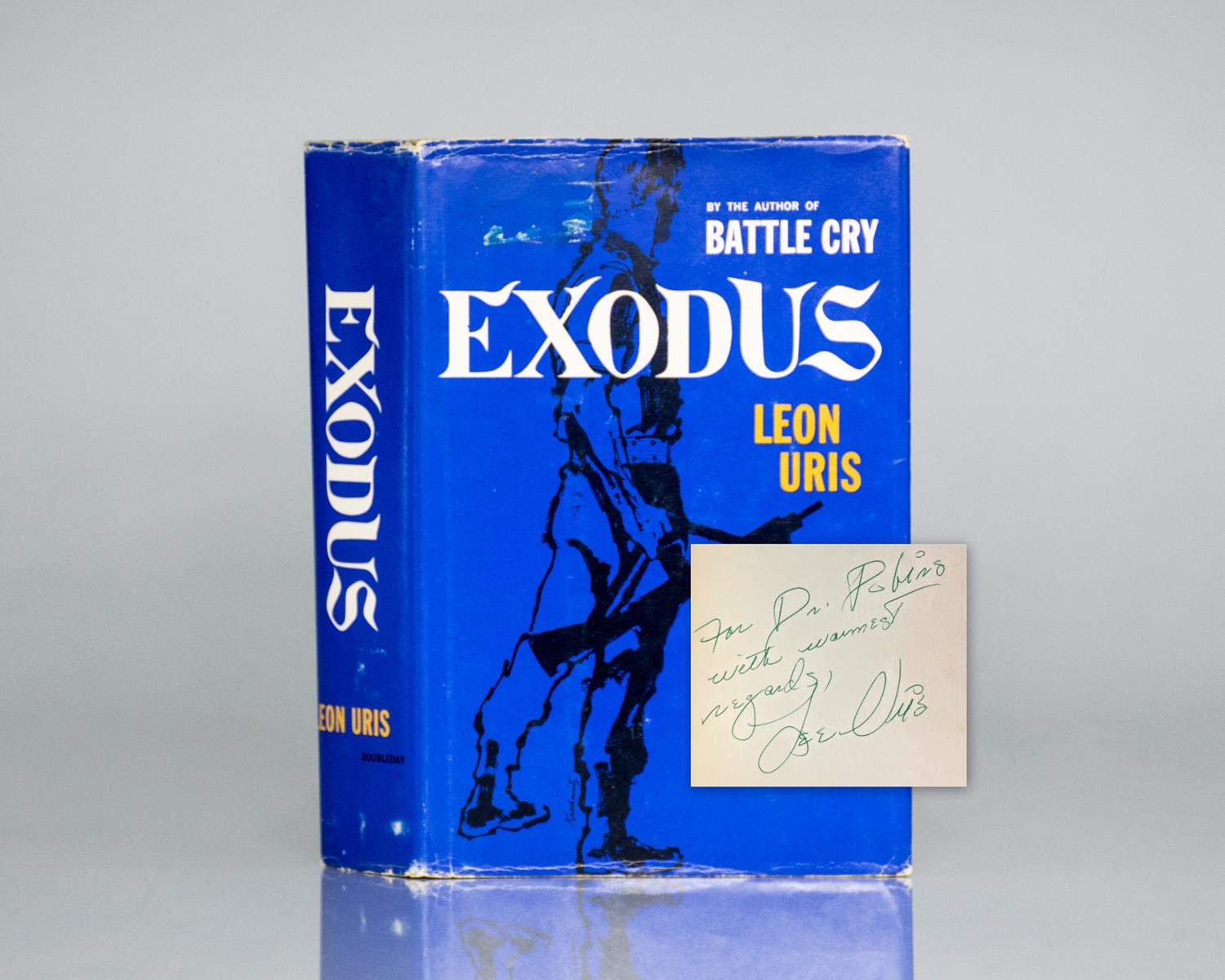 Exodus: A Novel of Israel. - Raptis Rare Books | Fine Rare and ...