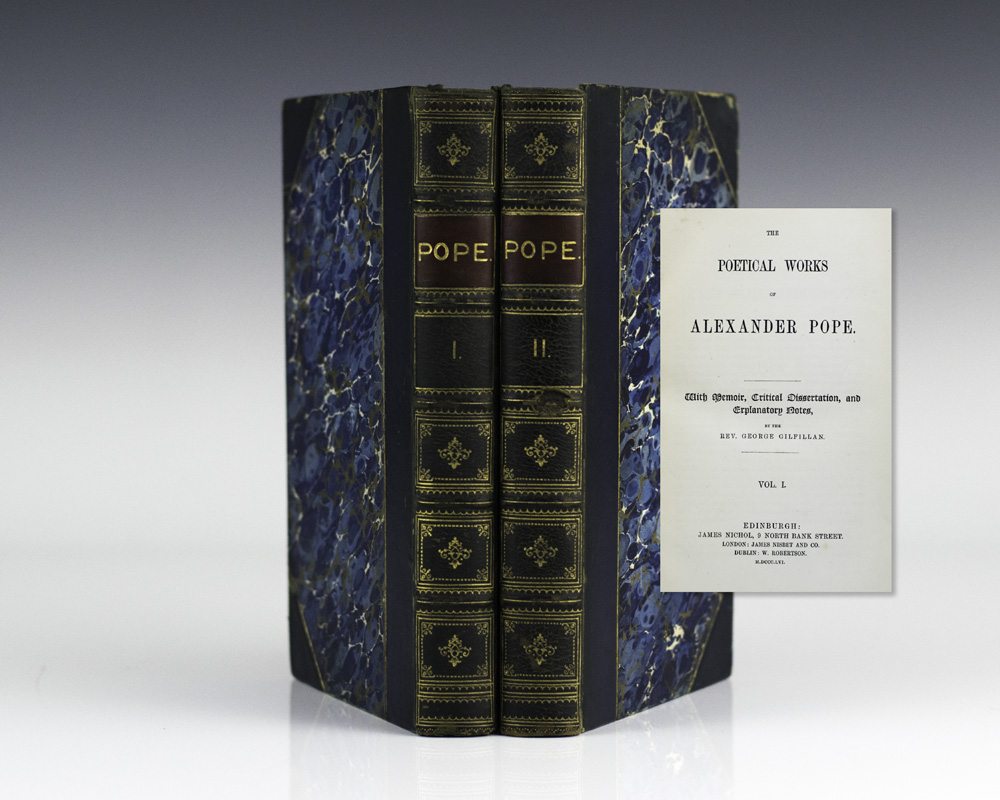The Poetical Works of Alexander Pope with a Memoir, Critical ...