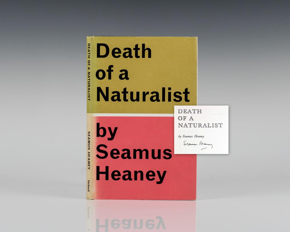 The Death of A Naturalist First Edition Seamus Heaney Signed