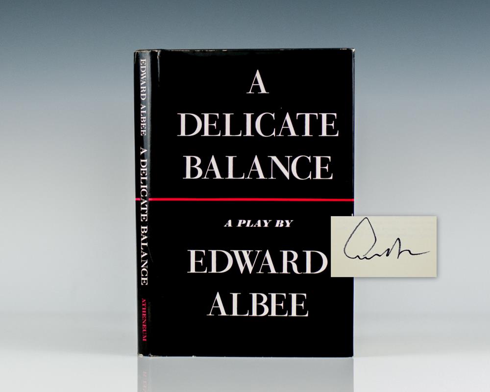 A Delicate Balance Edward Albee First Edition Signed