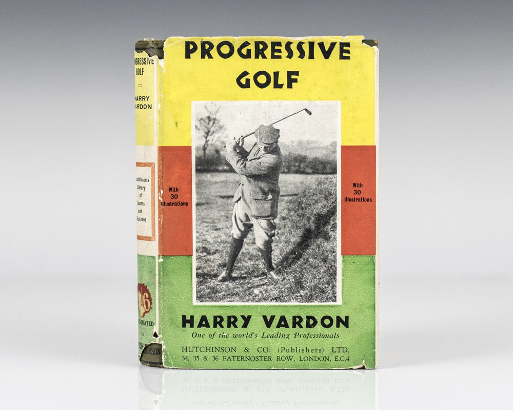 Progressive Golf Harry Vardon First Edition Rare Book