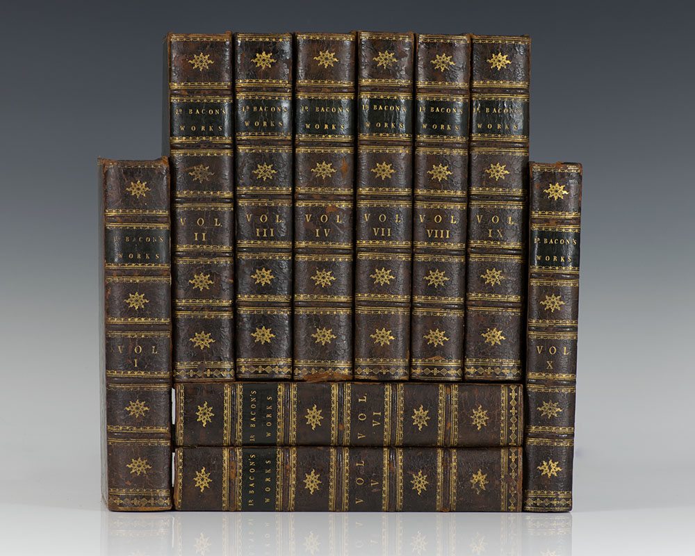 The Works of Francis Bacon First Edition