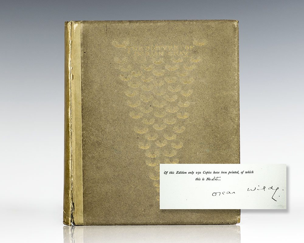 Picture of Dorian Gray First Edition Oscar Wilde Signed