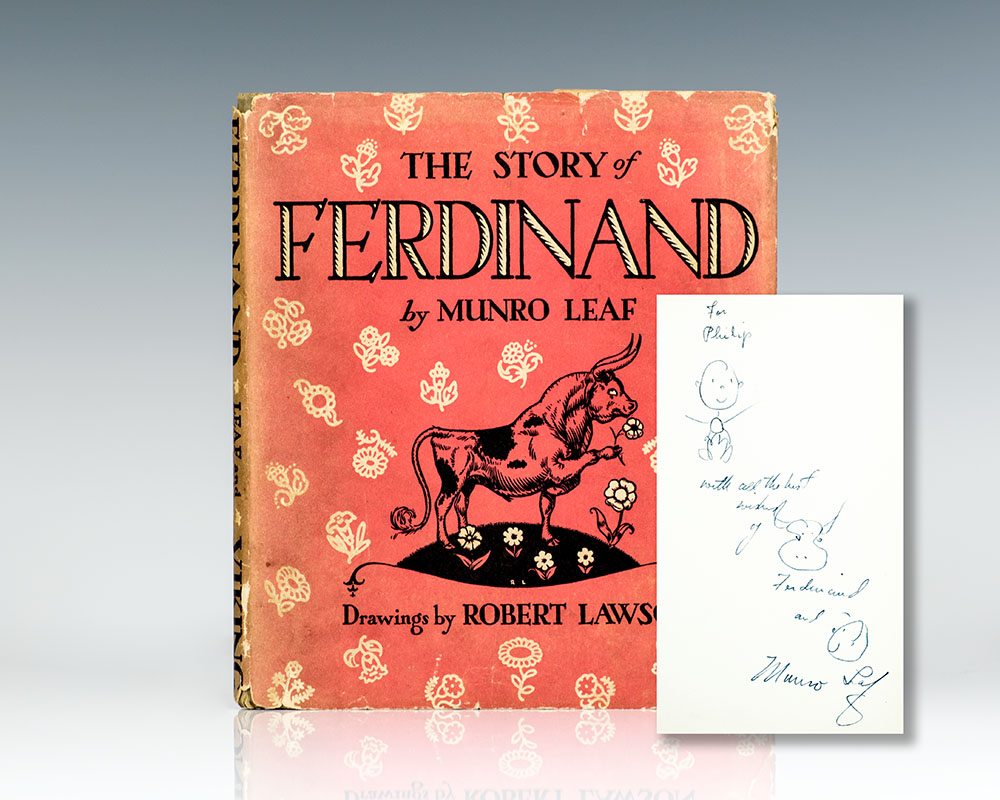 The Story of Ferdinand Munro Leaf First Edition Signed