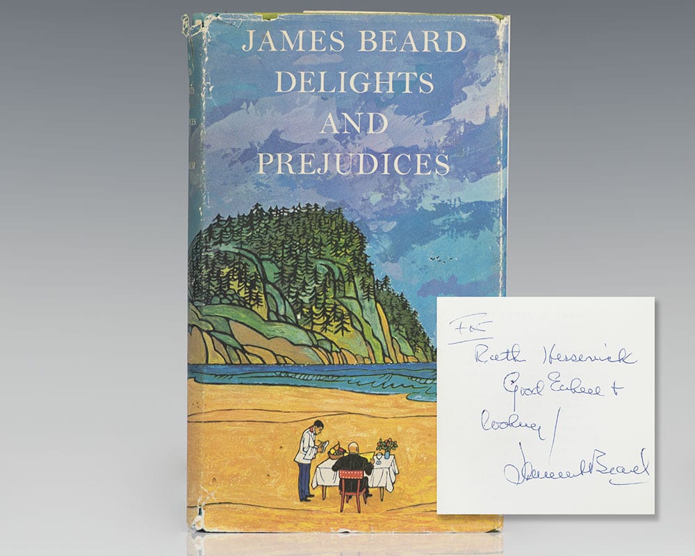 Delights and Prejudices James Beard First Edition Signed rare Book