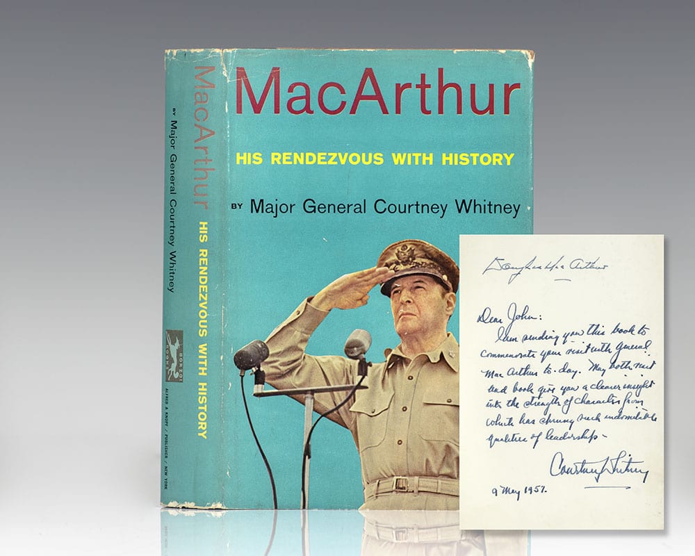 MacArthur: His Rendezvous with History Douglas MacArthur First Edition