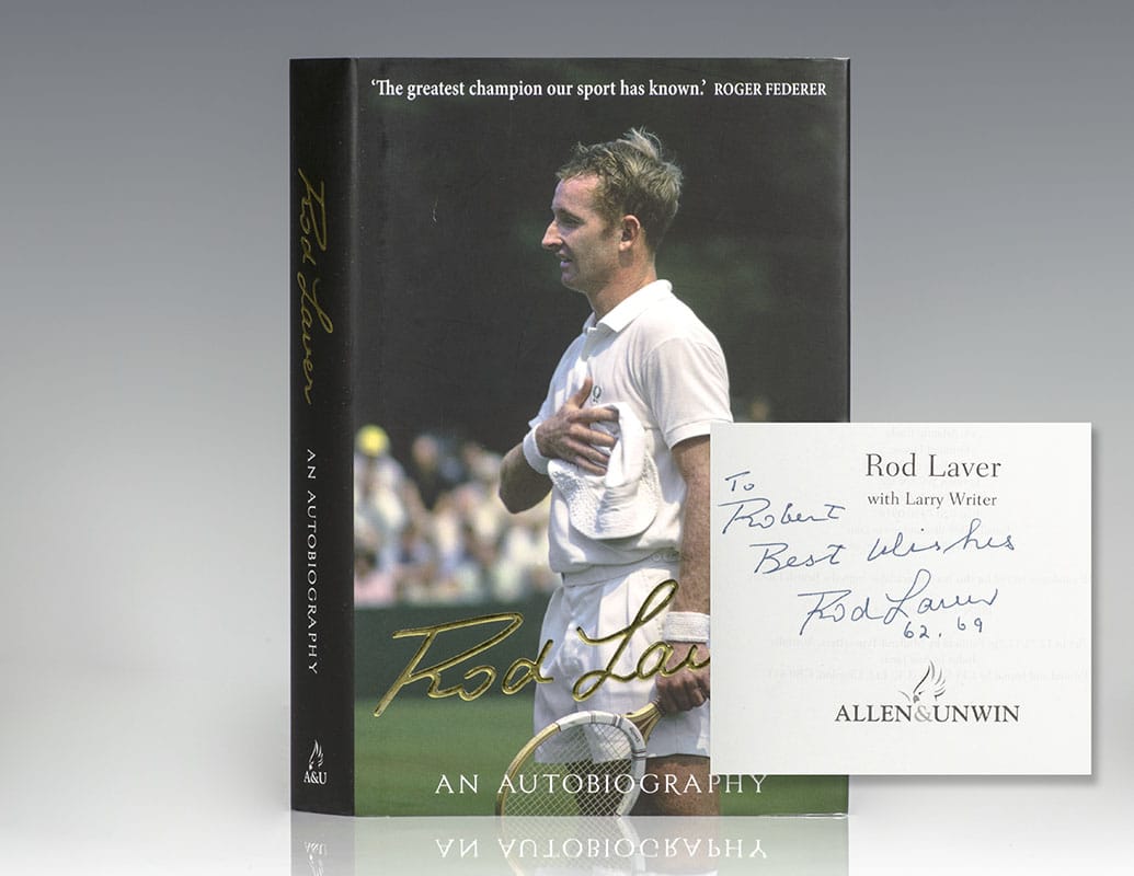Rod Laver First Edition Signed