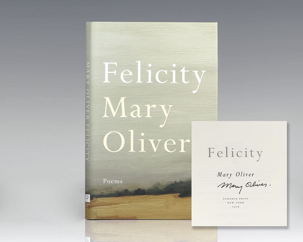 Felicity Mary Oliver First Edition Signed