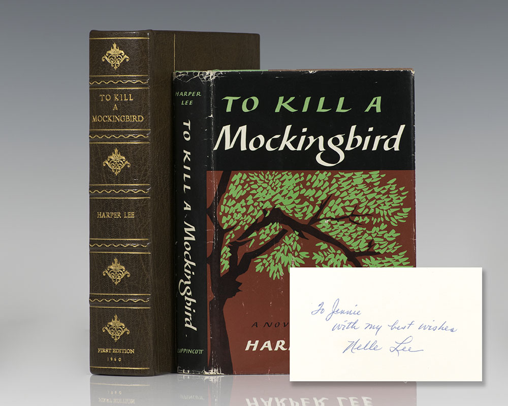 To Kill a Mockingbird Harper Lee First Edition Signed