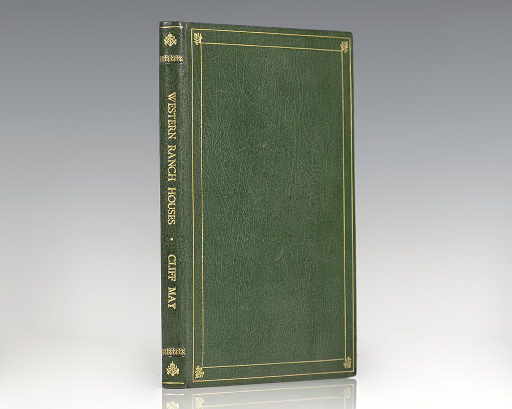 Sunset Western Ranch Houses Cliff May Finely Bound by Asprey