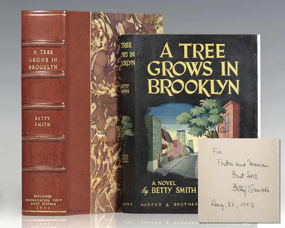 Tree Grows in Brooklyn Betty Smith First Edition Signed