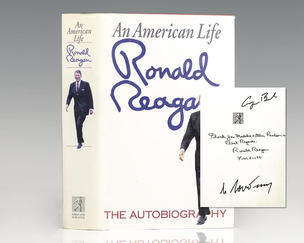 An American Life Ronald Reagan First Edition Signed