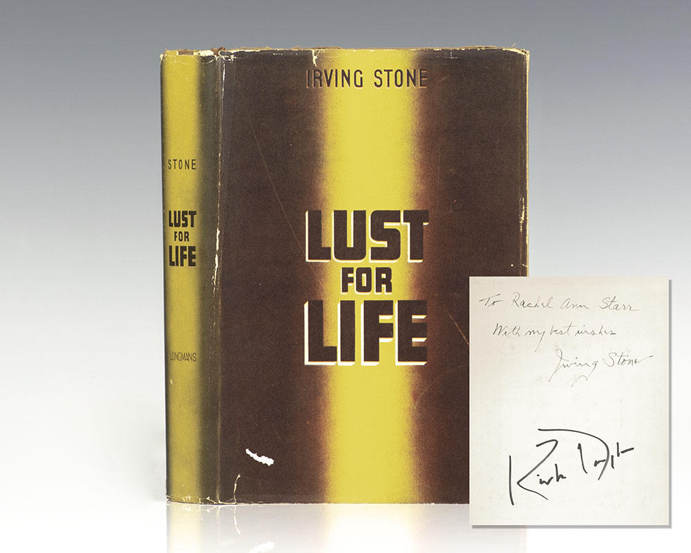 Lust for Life Irving Stone First Edition Signed
