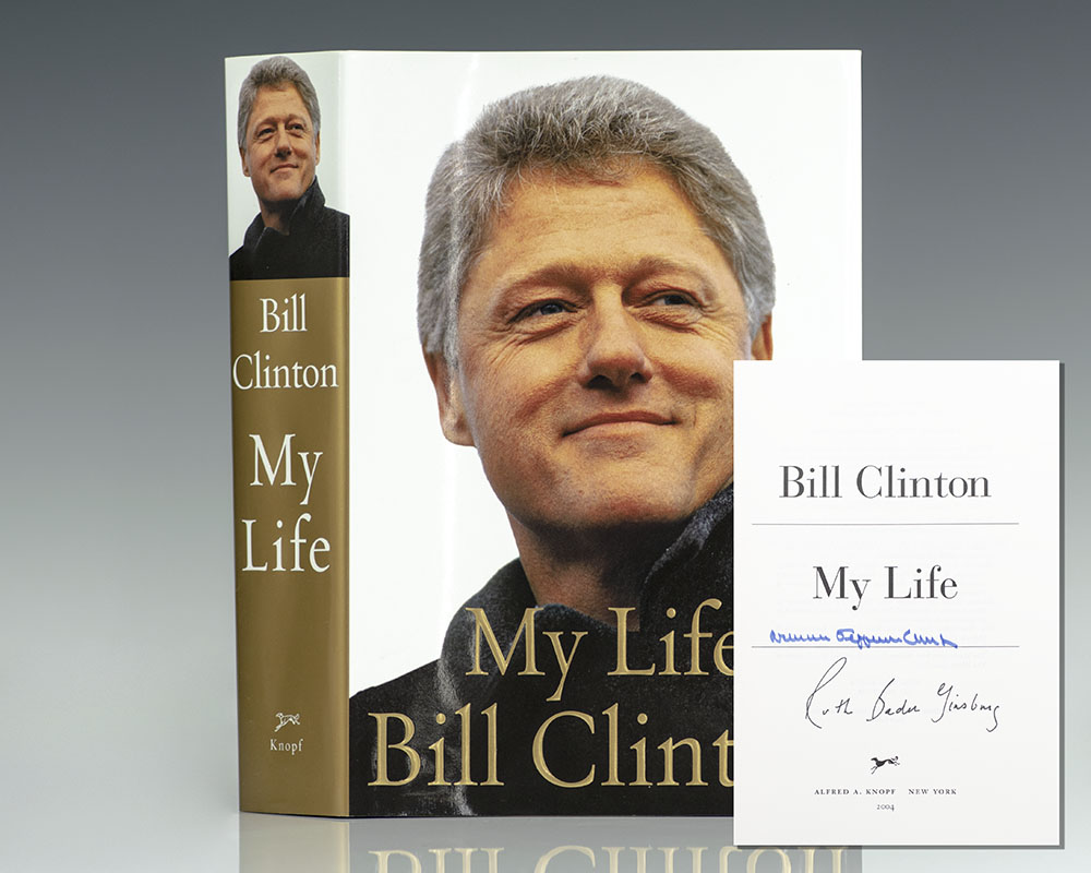 My Life bill clinton hillary clinton first edition signed rare book