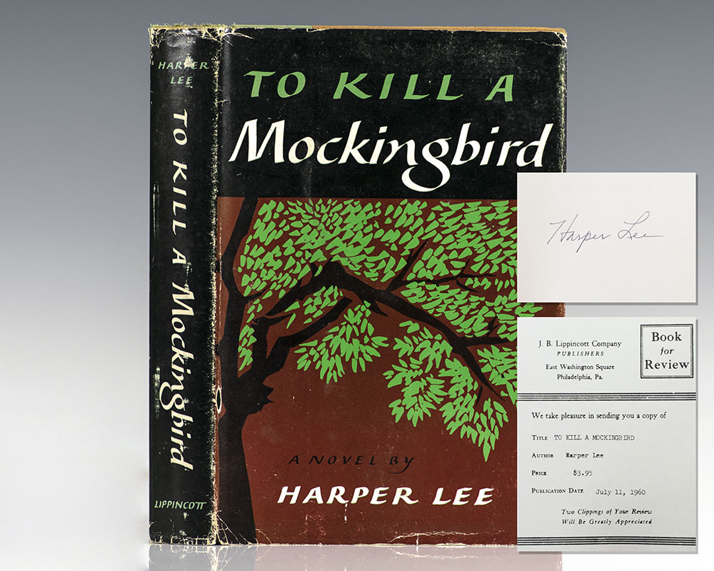 To Kill a Mockingbird Harper Lee First Edition Signed