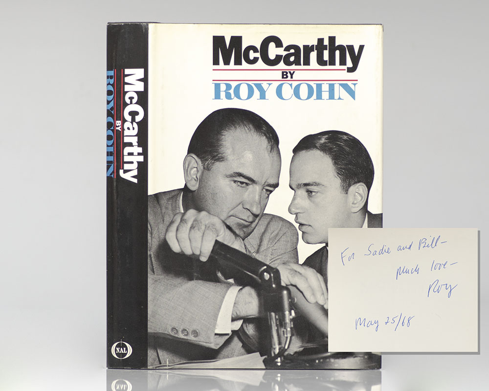 McCarthy. - Raptis Rare Books | Fine Rare and Antiquarian First Edition ...