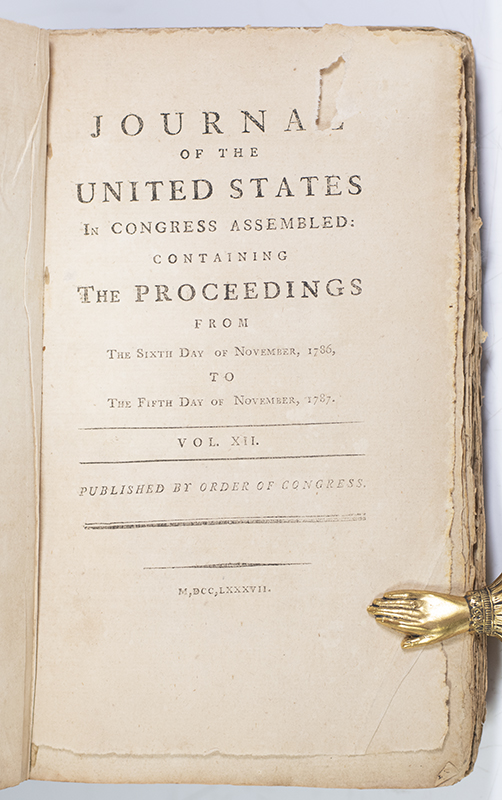 Journal of the United States In Congress Assembled: Containing the ...