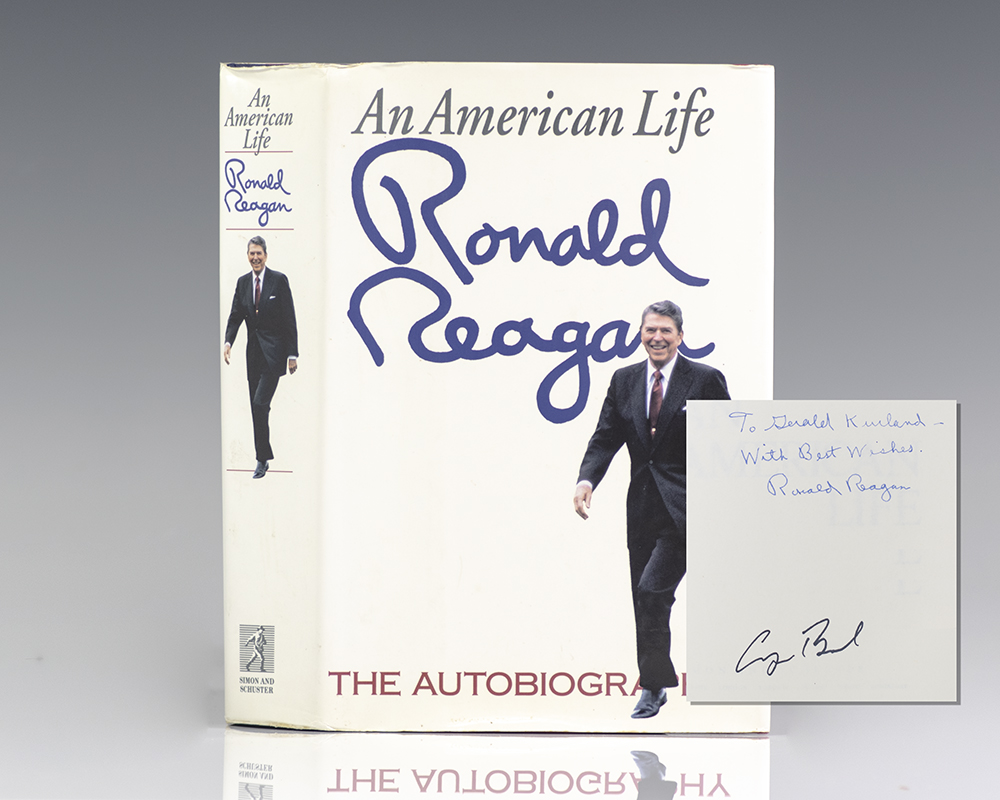 An American Life Ronald Reagan First Edition Signed