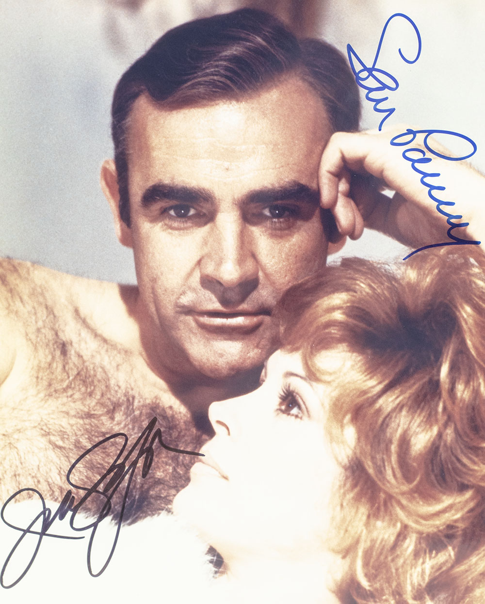 Sean Connery and Jill St. John Signed James Bond Photograph. - Raptis ...