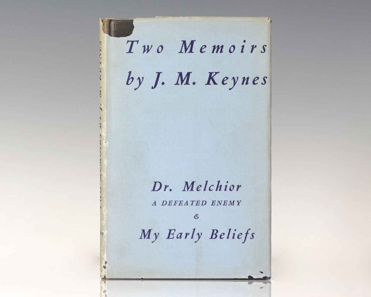 Two Memoirs. Dr. Melchior: A Defeated Enemy And My Early Beliefs ...