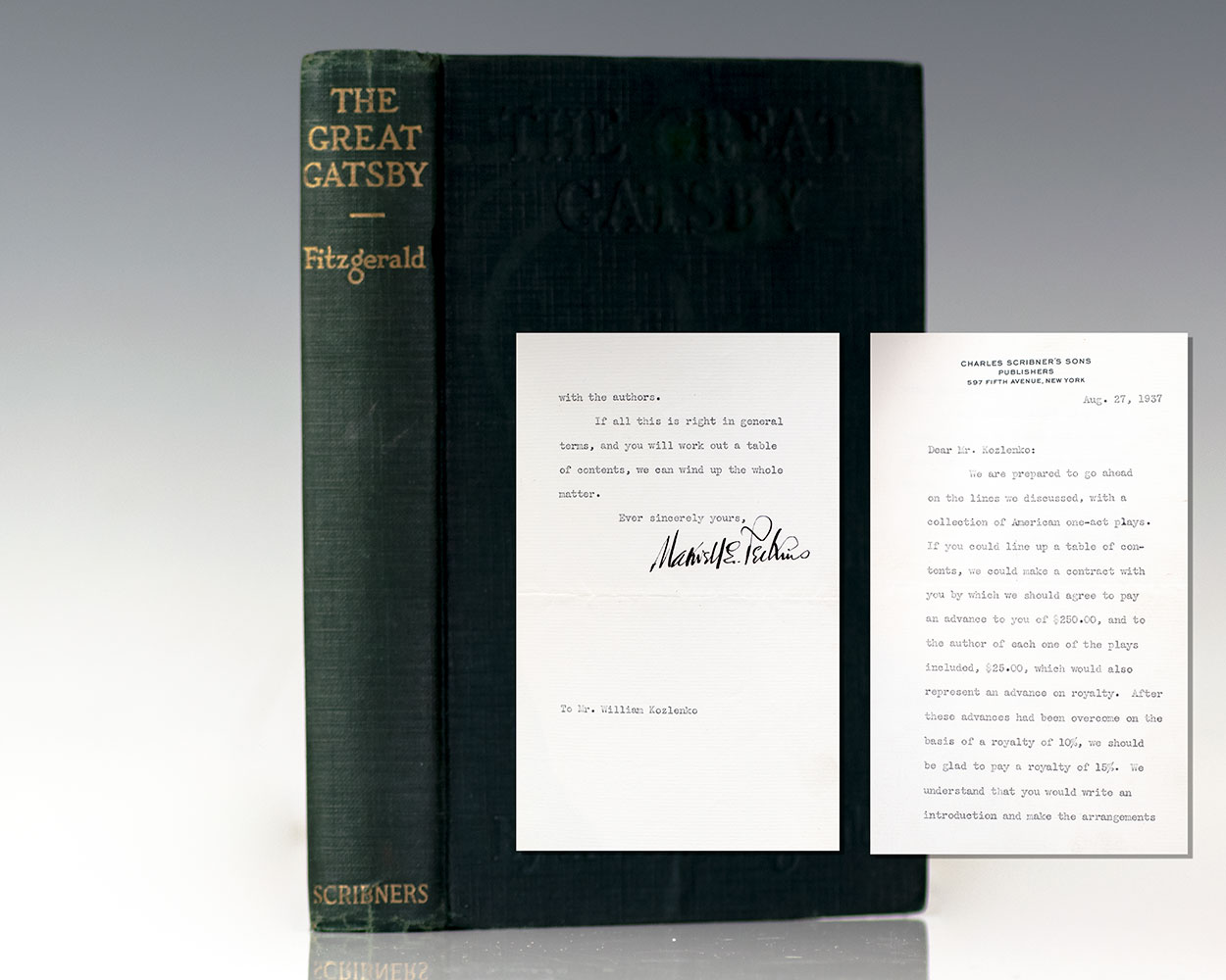 Great Gatsby First Edition F. Scott Fitzgerald Rare