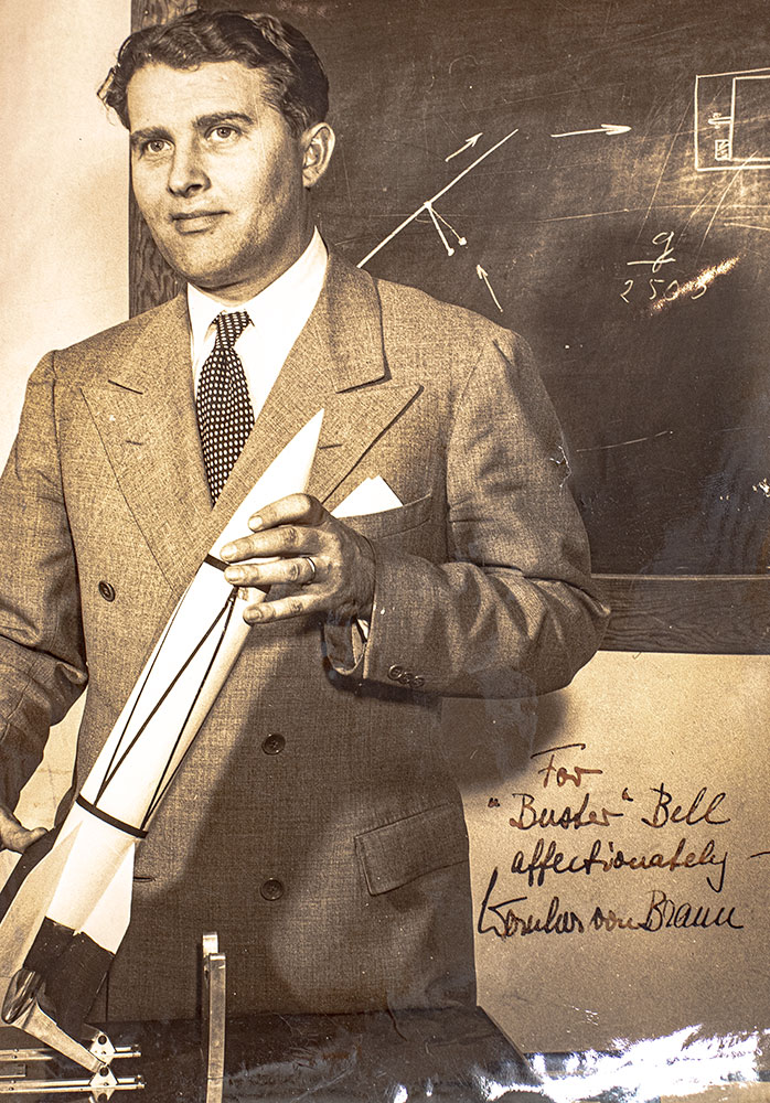 Wernher von Braun Signed Photograph