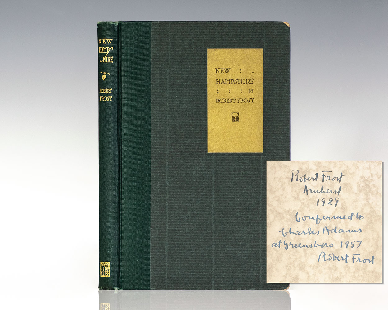 New Hampshire Robert Frost First Edition Signed Dust Jacket