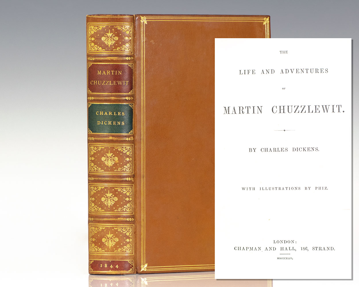The Life and Adventures of Martin Chuzzlewit Charles Dickens First Edition