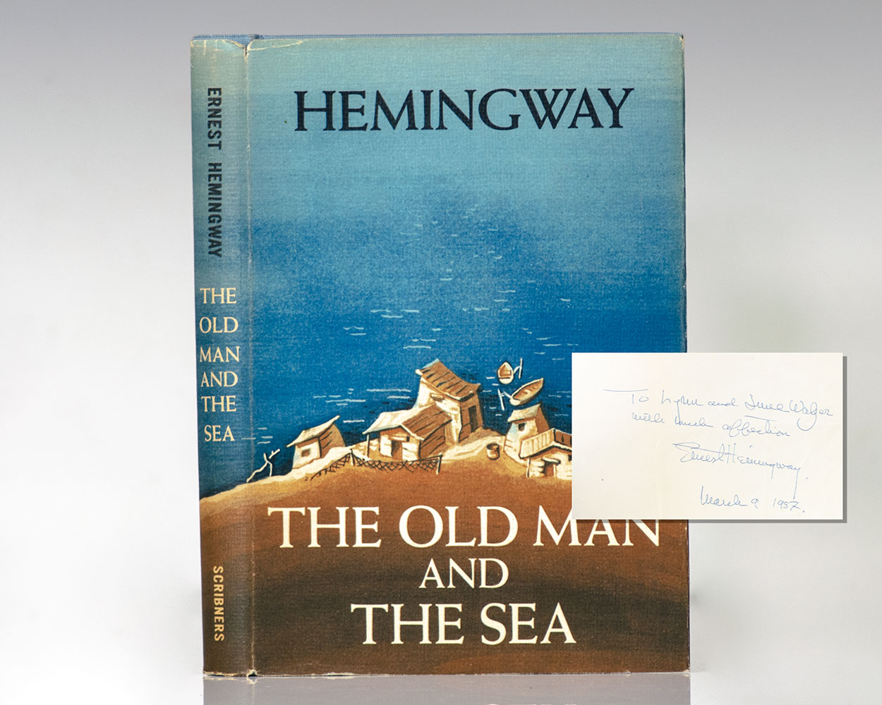 Old Man and the Sea Ernest Hemingway First Edition