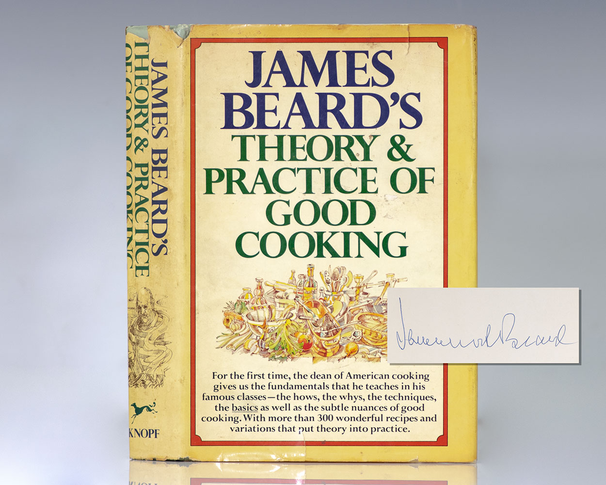 James Beard First Edition Signed Rare Book