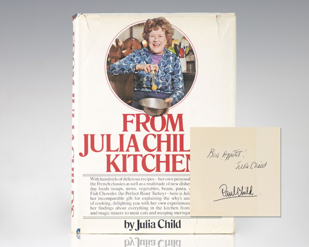 From Julia Child's Kitchen First Edition Signed