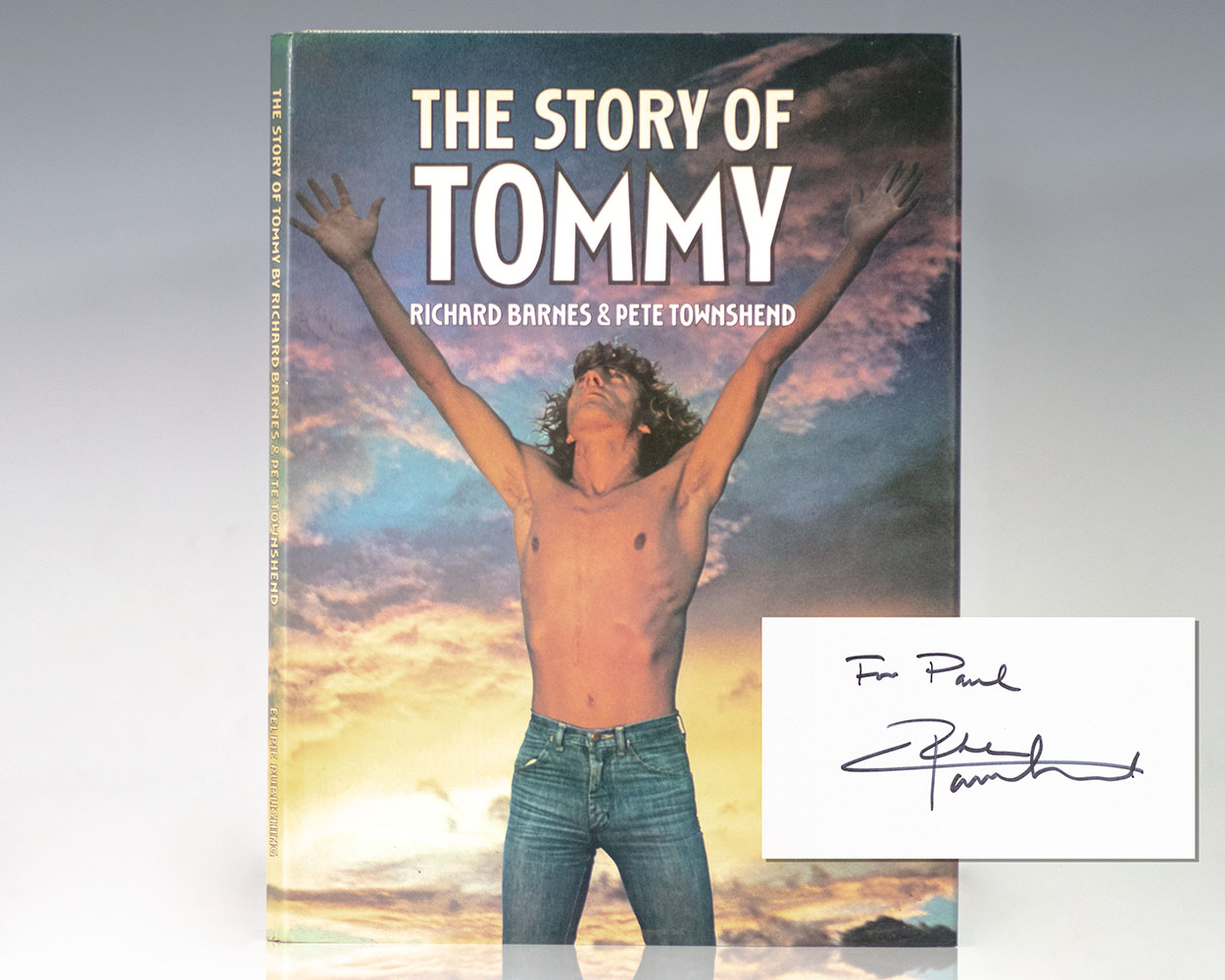 The Story of Tommy Pete Townshend First Edition Signed