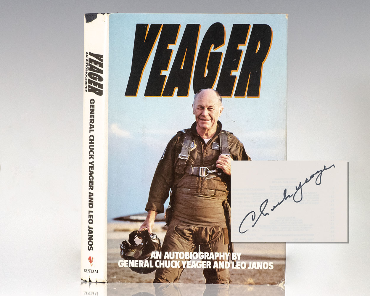 Yeager First Edition Chuck Yeager Signed