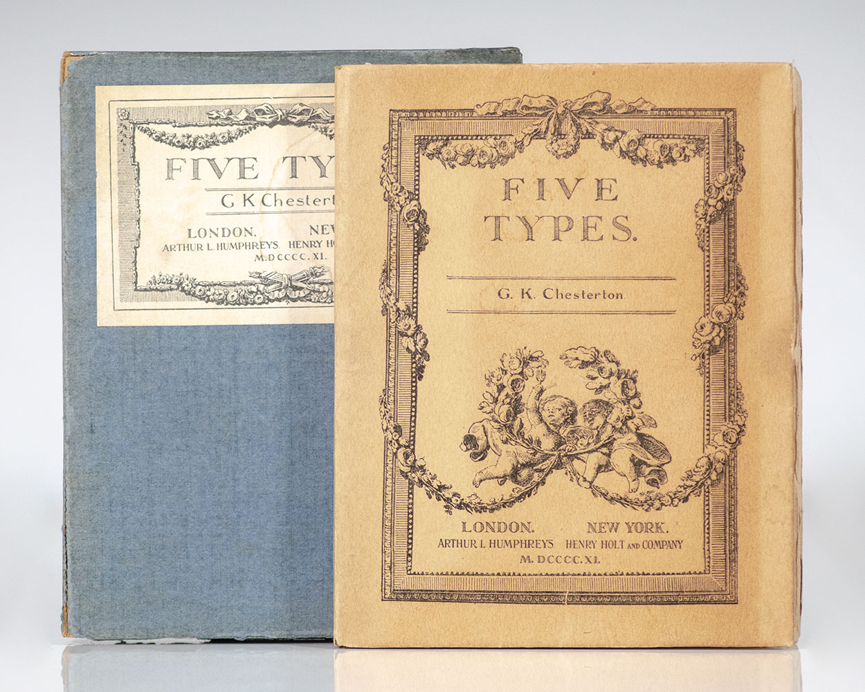 Five Types: A Book of Essays. - Raptis Rare Books | Fine Rare and ...