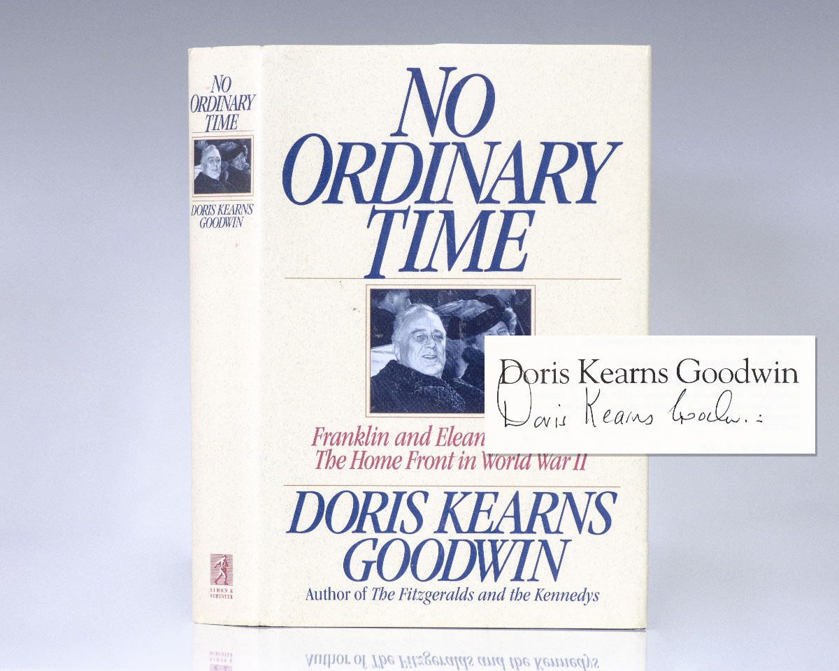 No Ordinary Time Doris Kearns Goodwin First Edition Signed