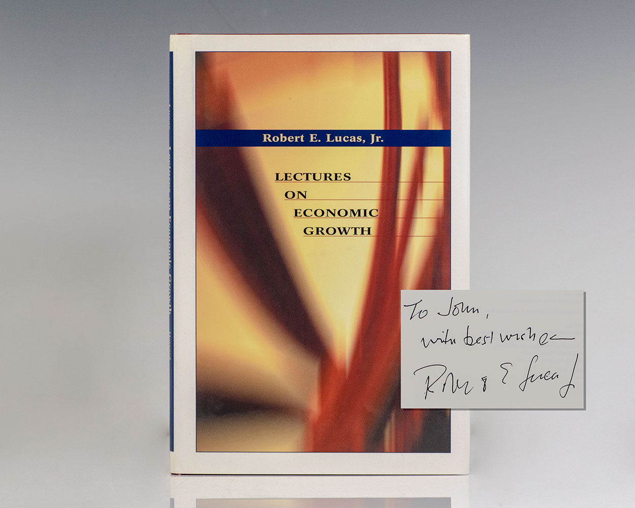 Lectures on Economic Growth. - Raptis Rare Books | Fine Rare and ...