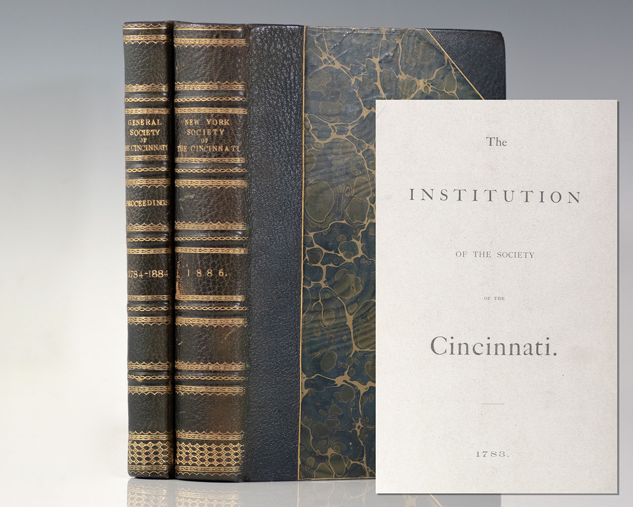 Proceedings of the General Society of the Cincinnati [with] Institution ...