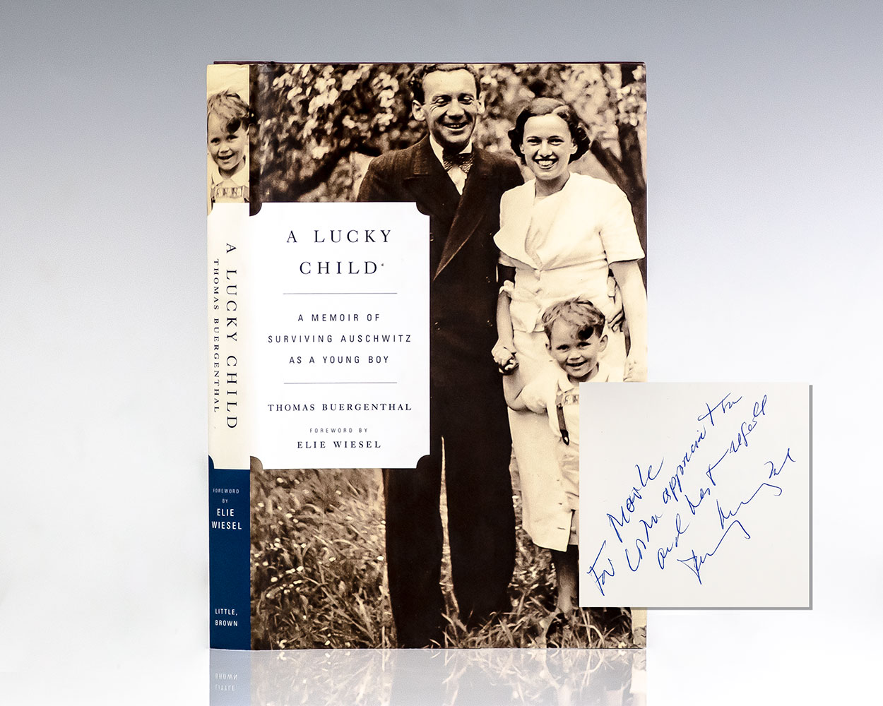A Lucky Child: A Memoir of Surviving Auschwitz as a Young Boy. - Raptis ...