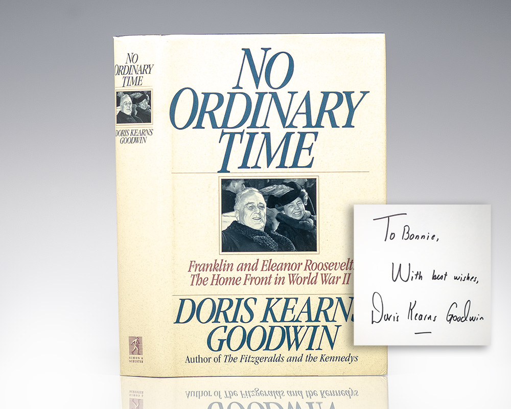 No Ordinary Time Doris Kearns Goodwin First Edition Signed
