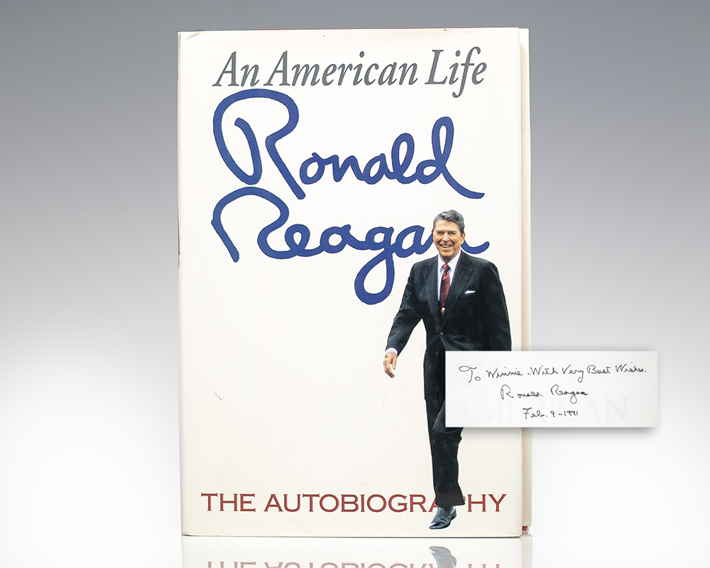 An American Life Ronald Reagan First Edition Signed