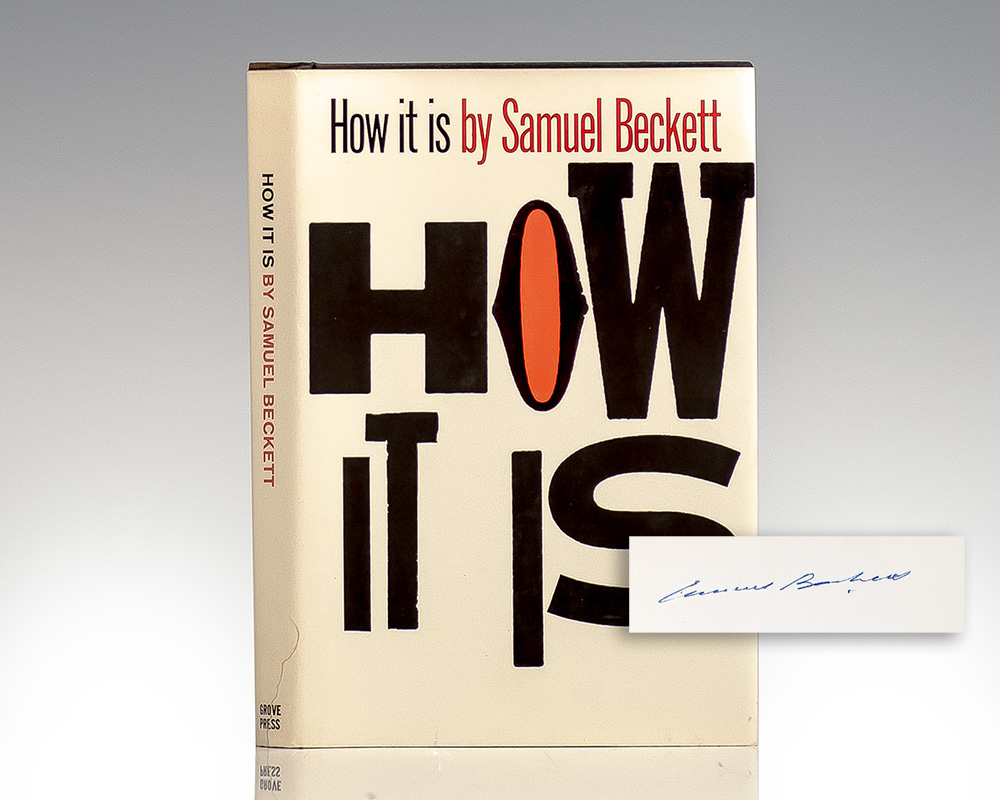 How It Is. - Raptis Rare Books | Fine Rare and Antiquarian First ...