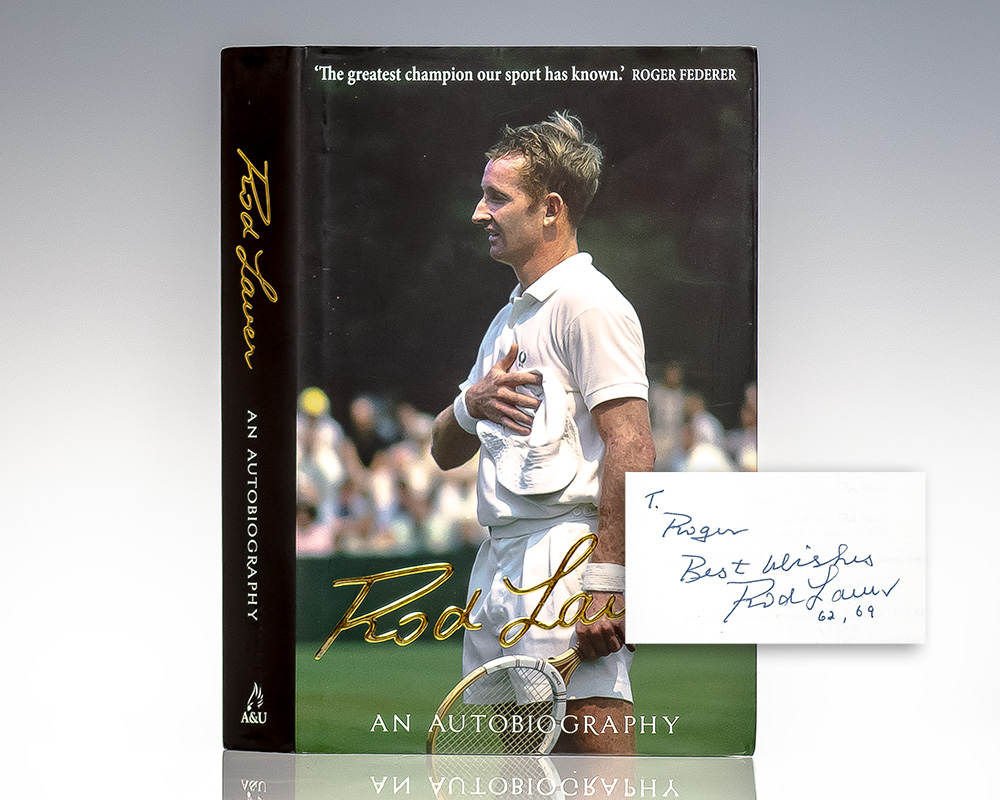 Rod Laver First Edition Signed