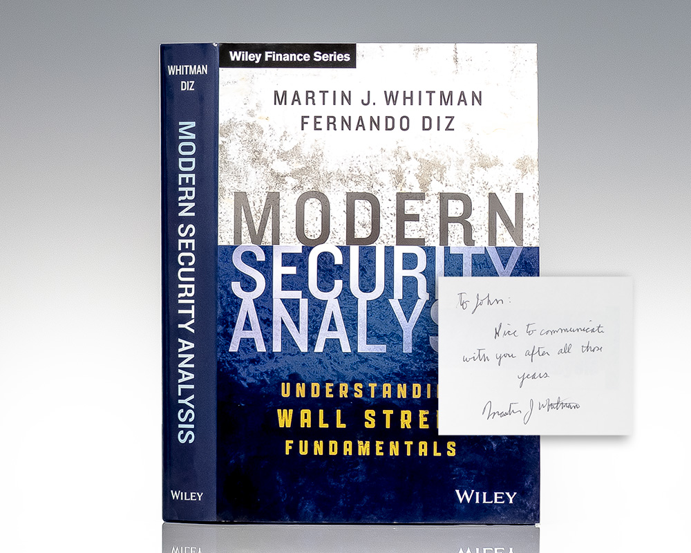 Modern Security Analysis: Understanding Wall Street Fundamentals ...