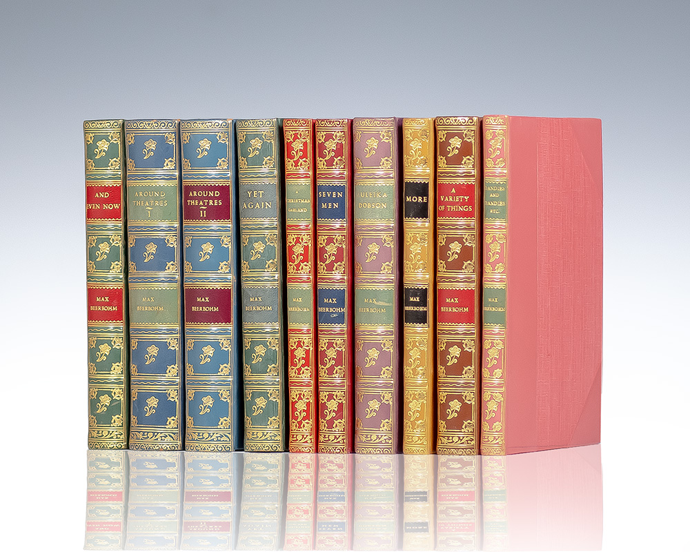 The Works of Max Beerbohm. - Raptis Rare Books | Fine Rare and ...
