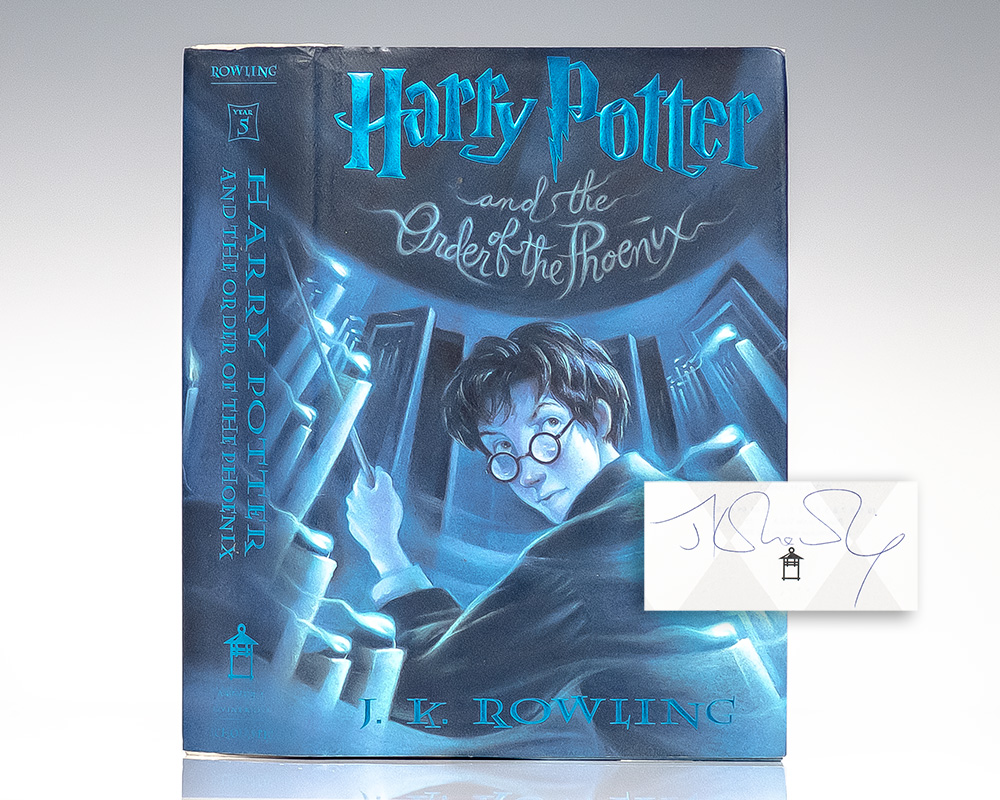 Signed Edition of Harry Potter and the Order of the Phoenix