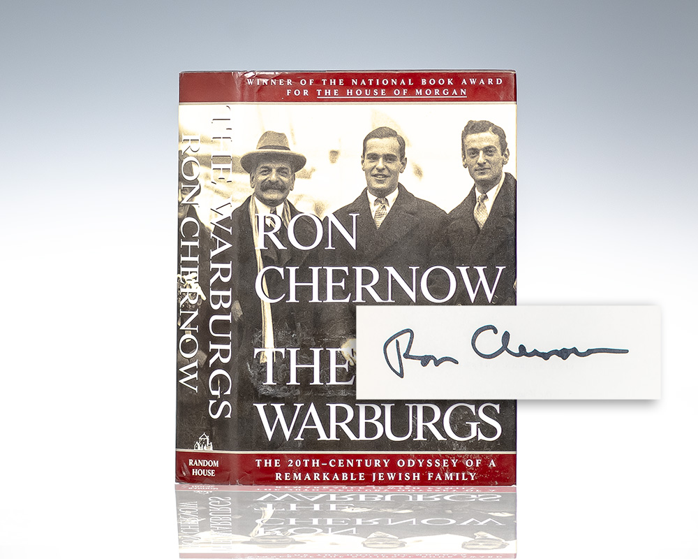 The Warburgs Ron Chernow First Edition Signed