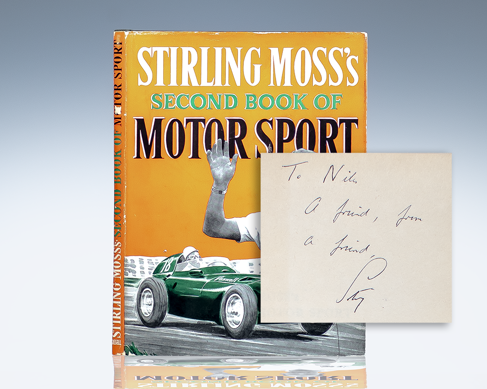 Stirling Moss's Second Book of Motor Sport First Edition Signed