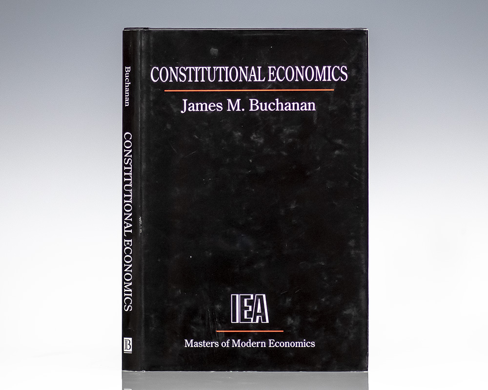 Constitutional Economics. - Raptis Rare Books | Fine Rare and ...
