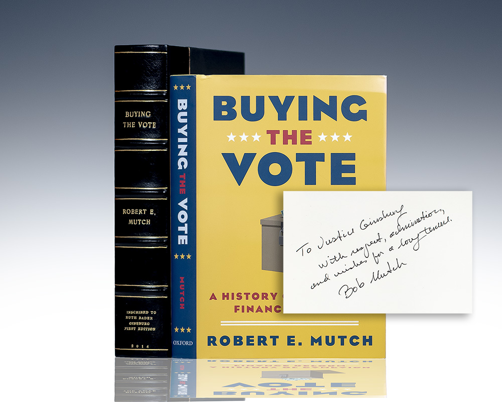 Buying the Vote: A History of Campaign Reform. - Raptis Rare Books ...